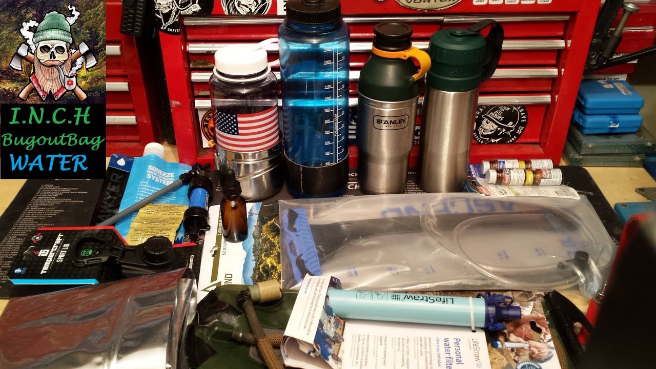 INCH Bug Out Bag Series - Water - YouTube