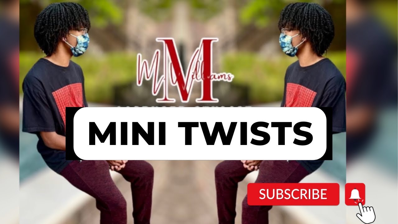 HOW TO DO MINI TWISTS ON THICK HAIR! #twists #tutorial - YouTube
