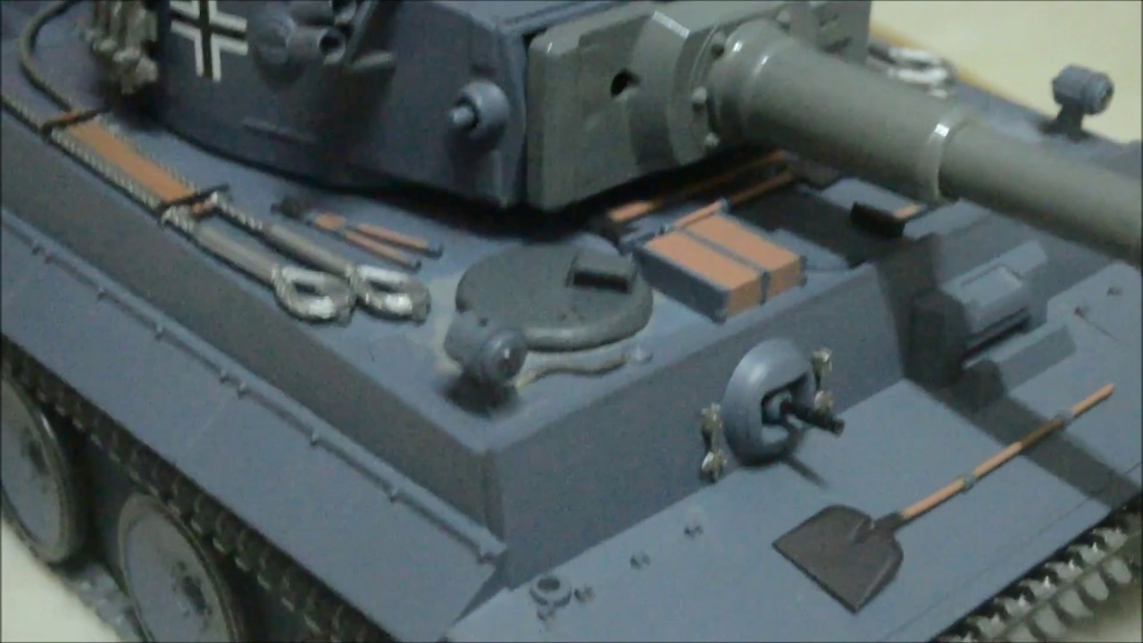 How to make hinges for 1:16 RC tiger 1 driver hatch - YouTube