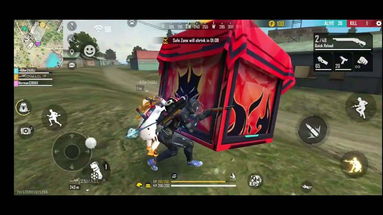 free fire K character k character ability free fire emot garena free ...