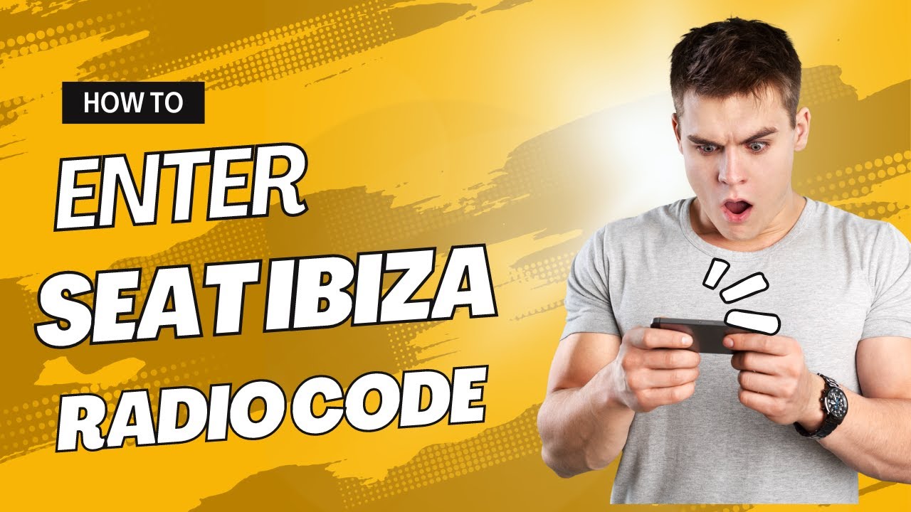 How To Enter Seat Ibiza Radio Code - YouTube