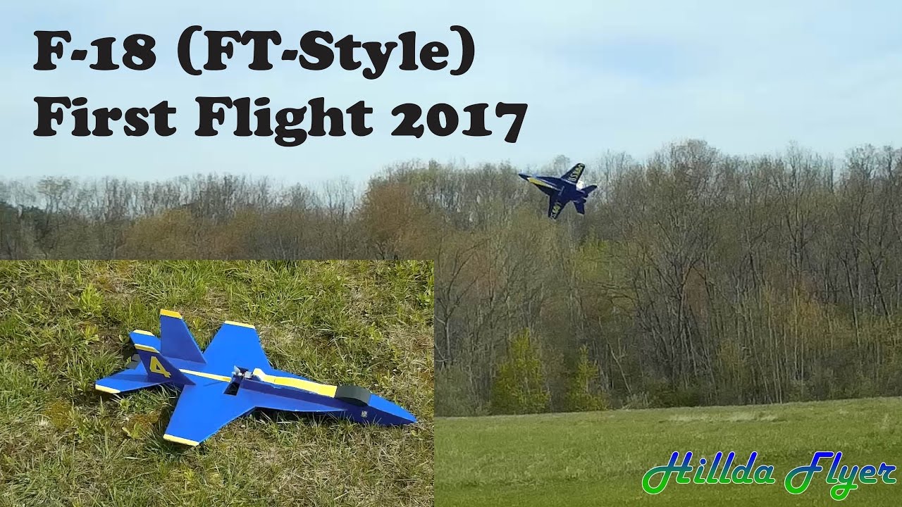 FT-18 First flight 2017 - YouTube