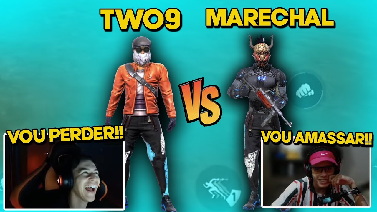 TWO9 VS MARECHAL ALONE O X1 MAIS ESPERADO DO FRE FIRE !! O REI DA ...