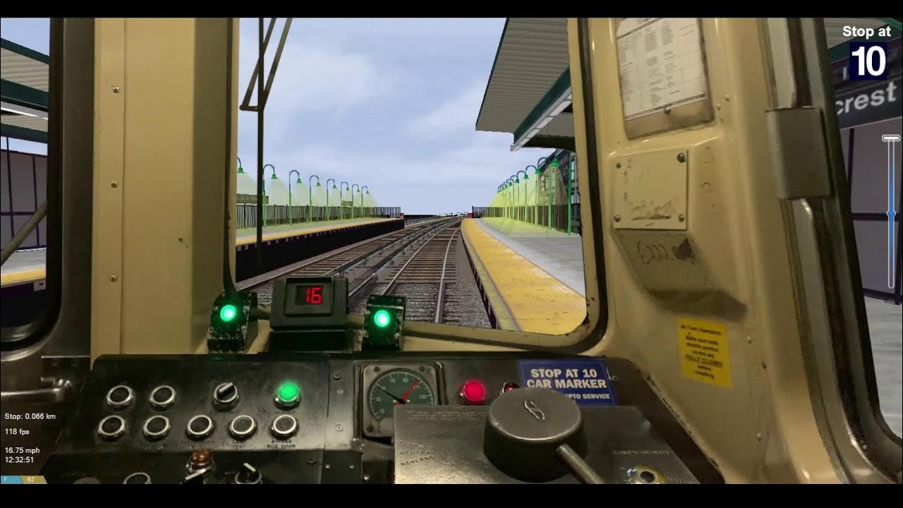 OpenBVE RP Multiplayer: NYC Subway R46 A to Far Rockaway via 6th Avenue - YouTube