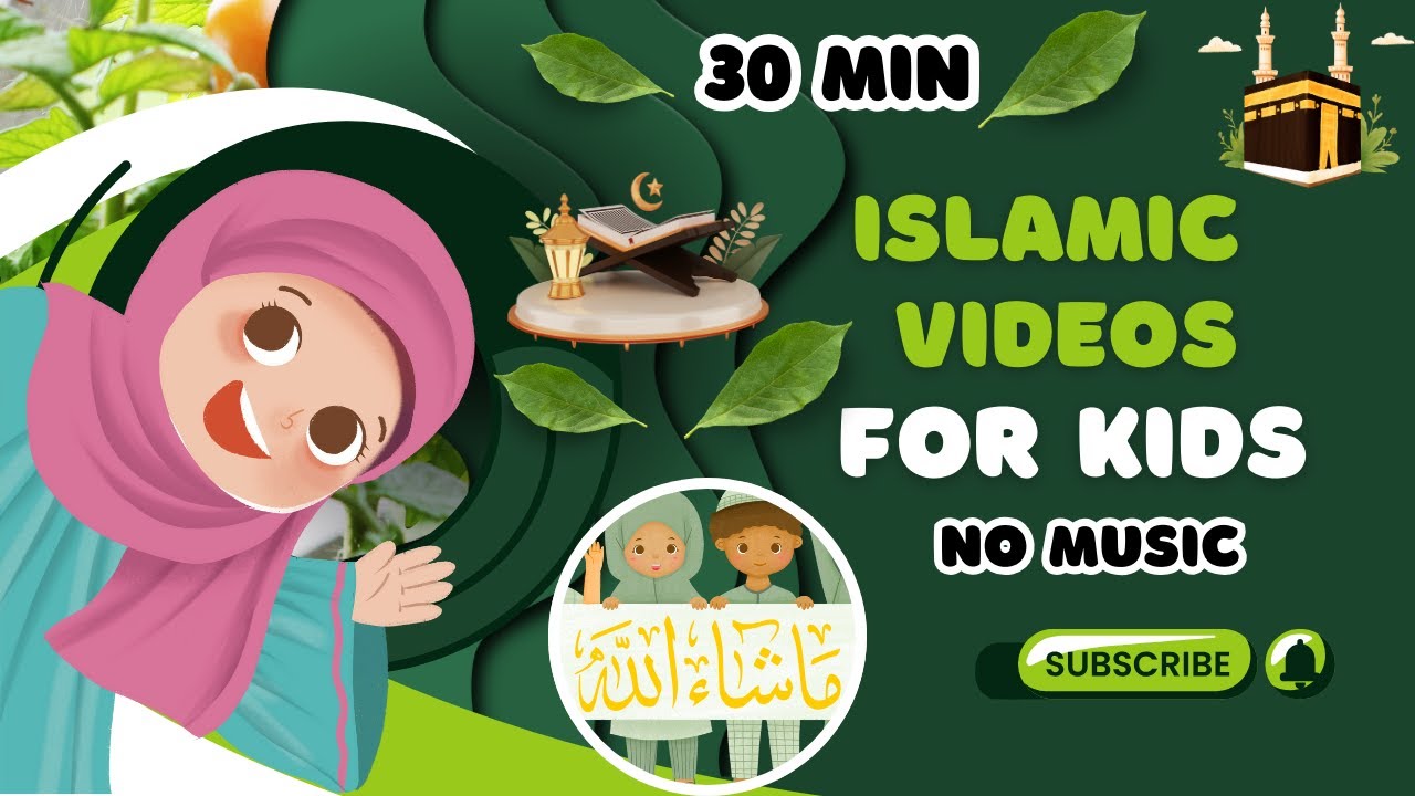 Muslim Songs For Kids 🤍 Allah Is One We Love Allah ☀️ Mini Muslims ...