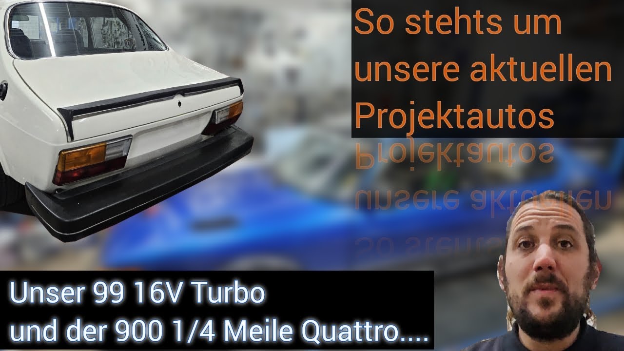 So stehts um unsere Projekte, das gibts neues beim 900 Turbo Allrad ...