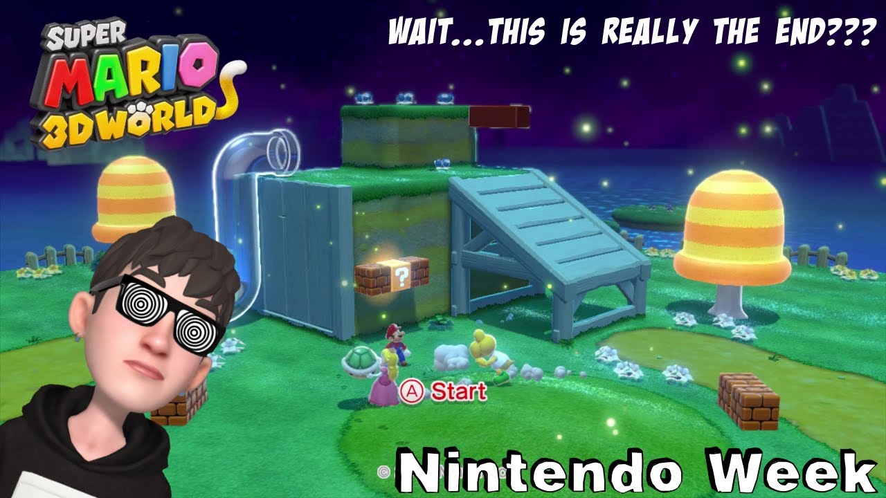 Super Mario 3D World!!! This is the end - YouTube