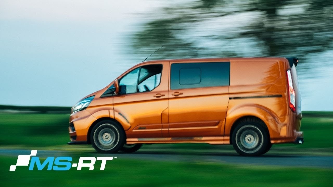 Ford Transit Custom MS-RT Orange Glow - YouTube