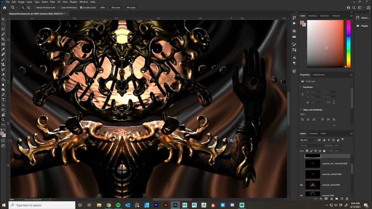 Rendering and composting AOV's Part 2 - YouTube