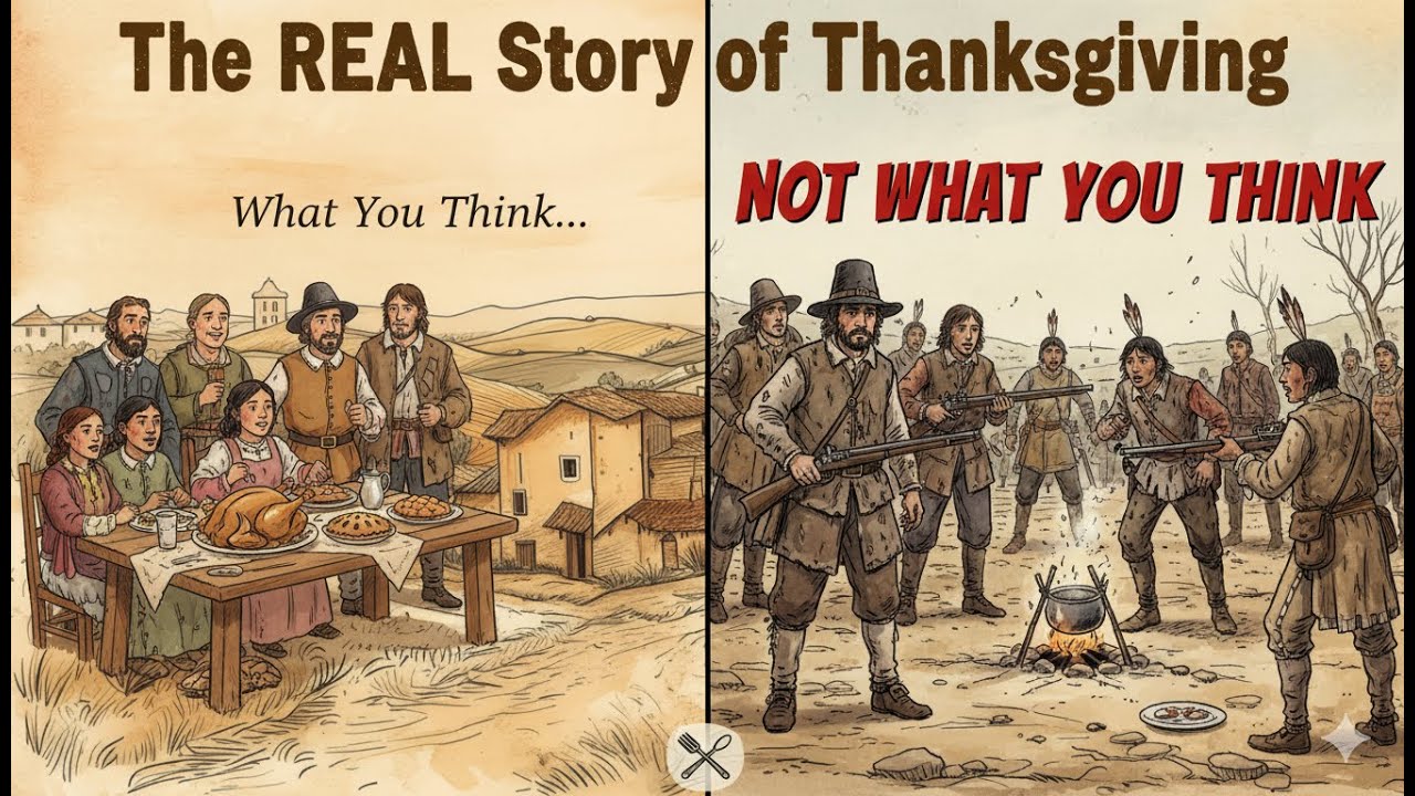 The Real Story of Thanksgiving — It Was Never About Turkey 🦃 Weird ...