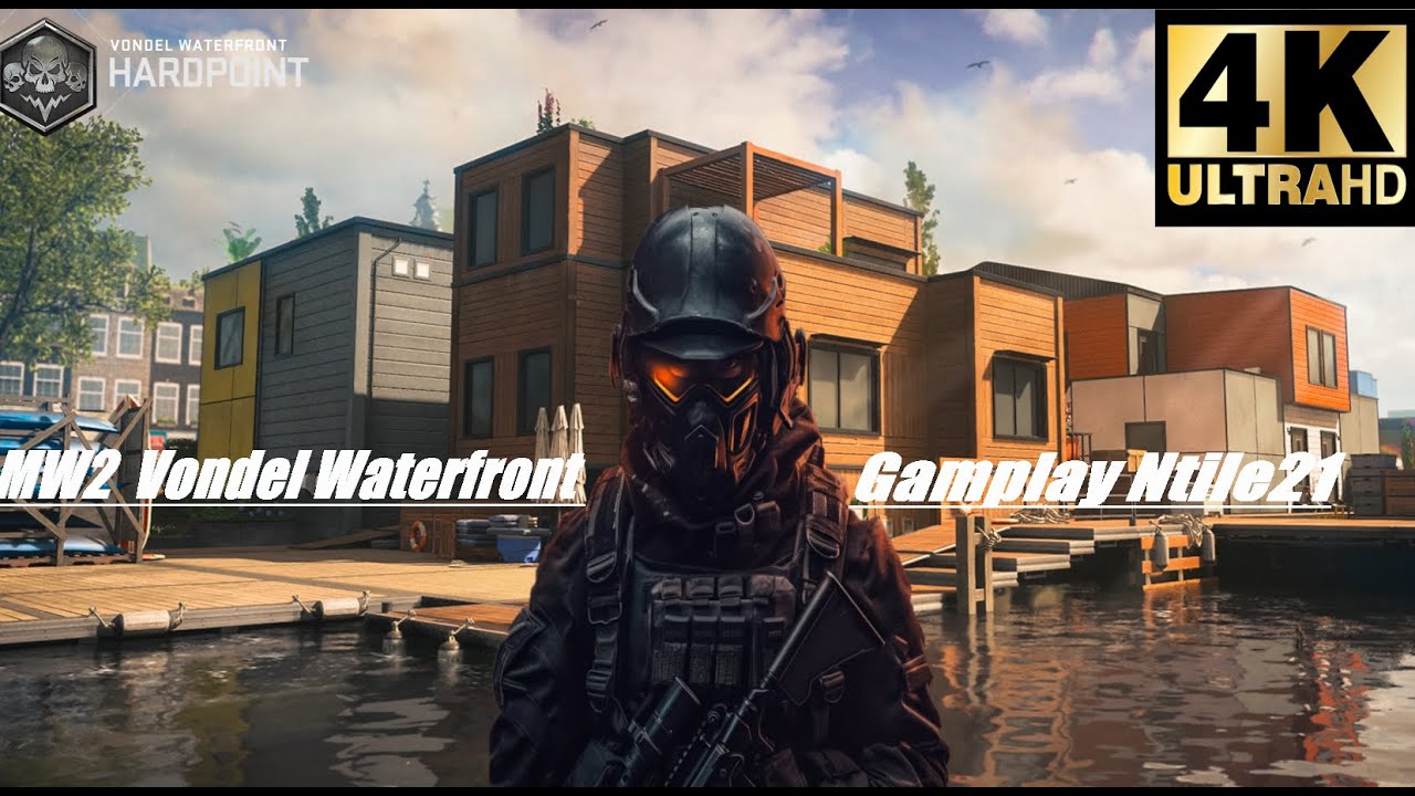 Call Of Duty 4K MW2 Vondel Waterfront Gamplay PS5 60FPS(No Commentary ...