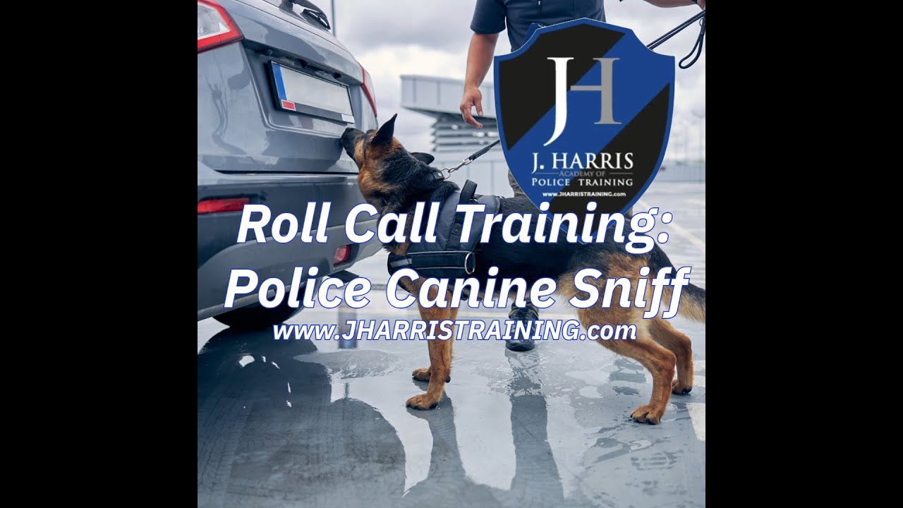 Roll Call Training: Prolonging a Stop for a Canine Sniff - YouTube