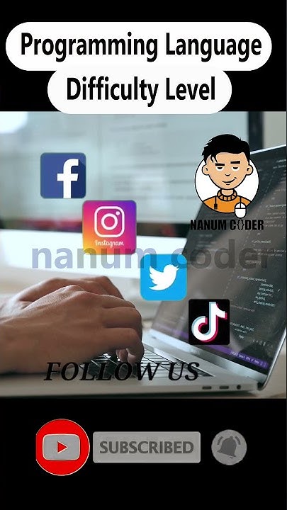 Programming Languages Difficulty Level 🤷‍♀️ Shorts Nanumcoder Youtube