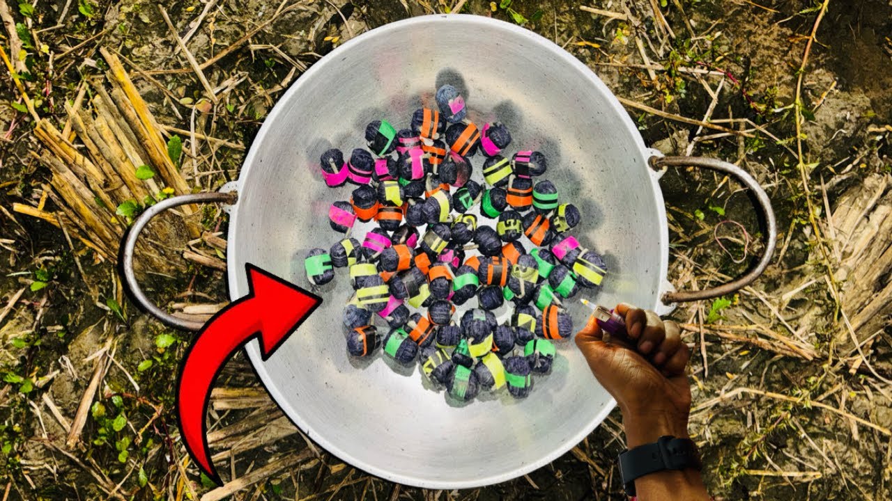 Burima Chocolate Bomb 100 Piece Experiment 😱- Top Awesome Experiment ...