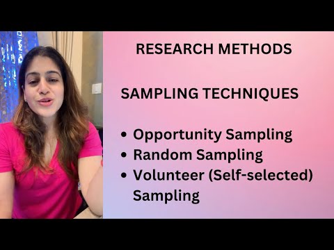 Sampling Methods- Research Methods- Psychology #youtube #ib #aslevel # ...