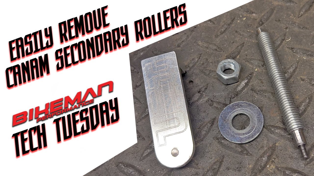 HOW TO REMOVE CANAM SECONDARY ROLLERS TECH TUESDAY - YouTube