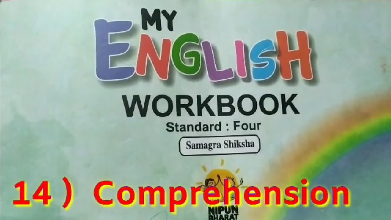 My English Workbook standard Four | 14 Comprehension | Samgra shiksha ...