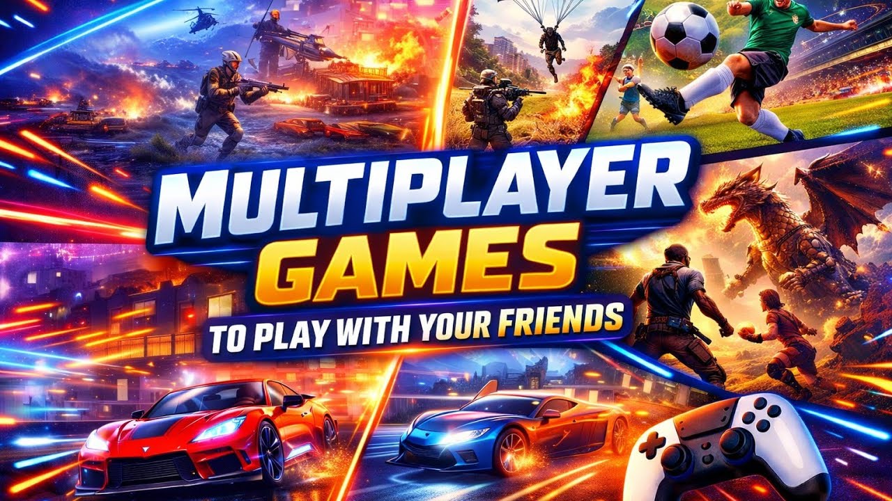 Multiplayer Games To Play With Your Friends - YouTube