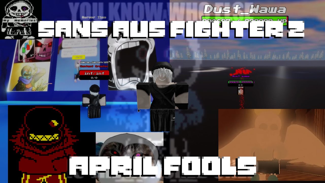 APRIL FOOLS LEAK | sans aus fighter 2 - YouTube