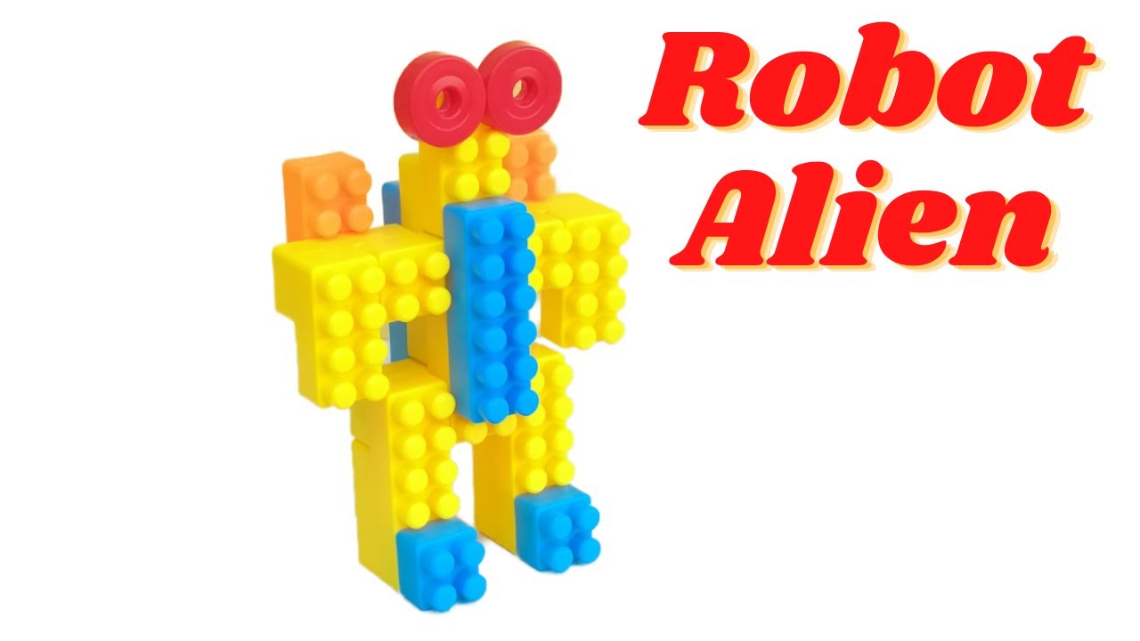 Building Blocks Robot (Robot-10) / Blocks Games / Blocks Toys / Blocks ...