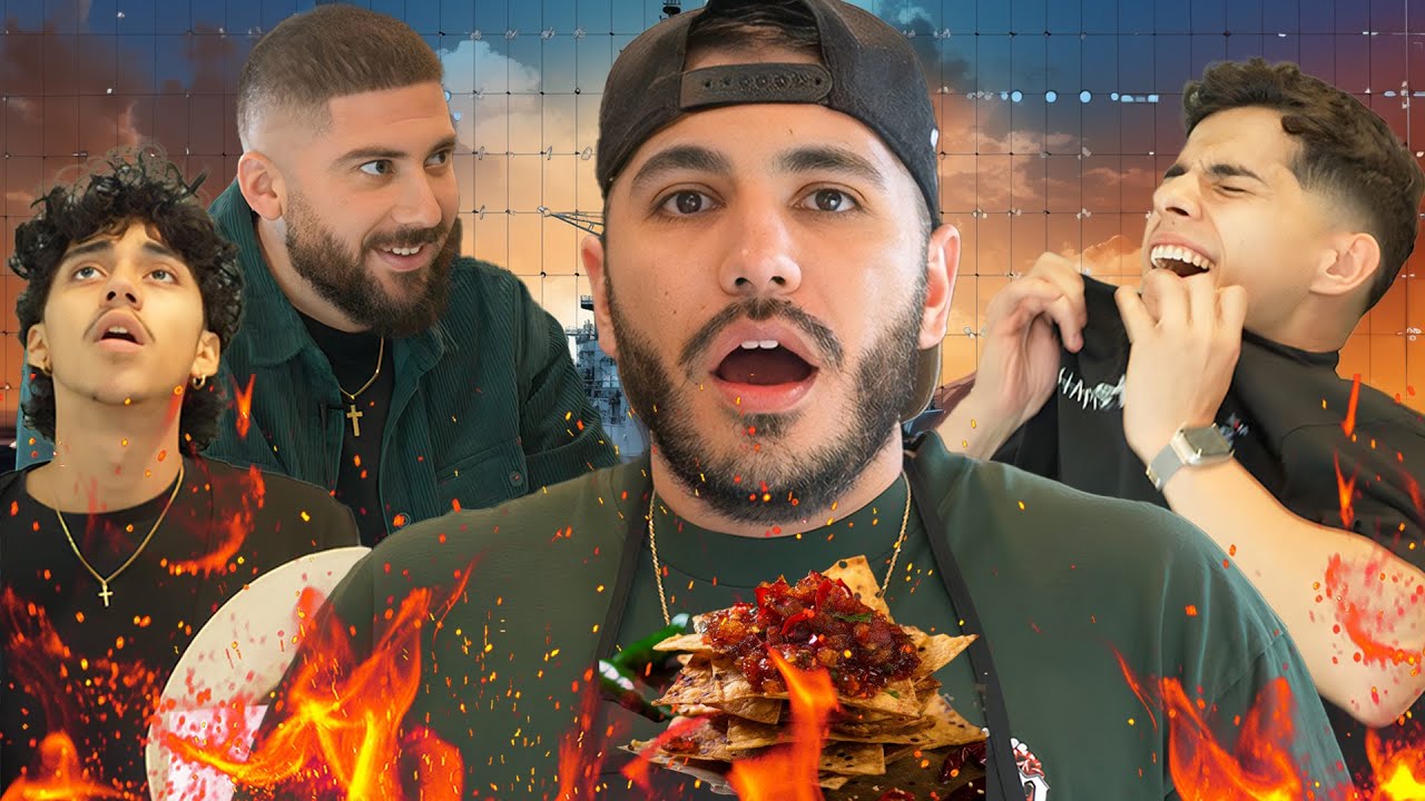 PLAYING BATTLESHIP WITH SPICY CHIPS!! Ft. The KickBack Crew! - YouTube