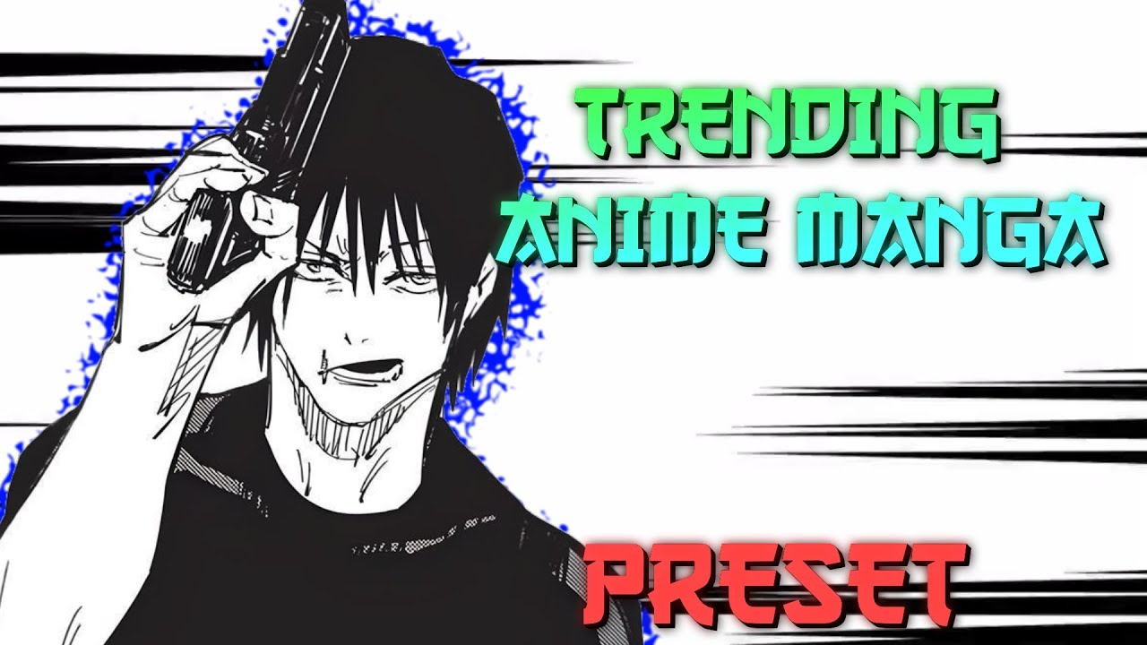 trending manga Edits - Aligth motion preset - YouTube