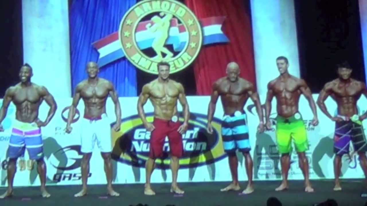 Arnold Classic 2014 Mens physique, Alex VanDerlinden - YouTube
