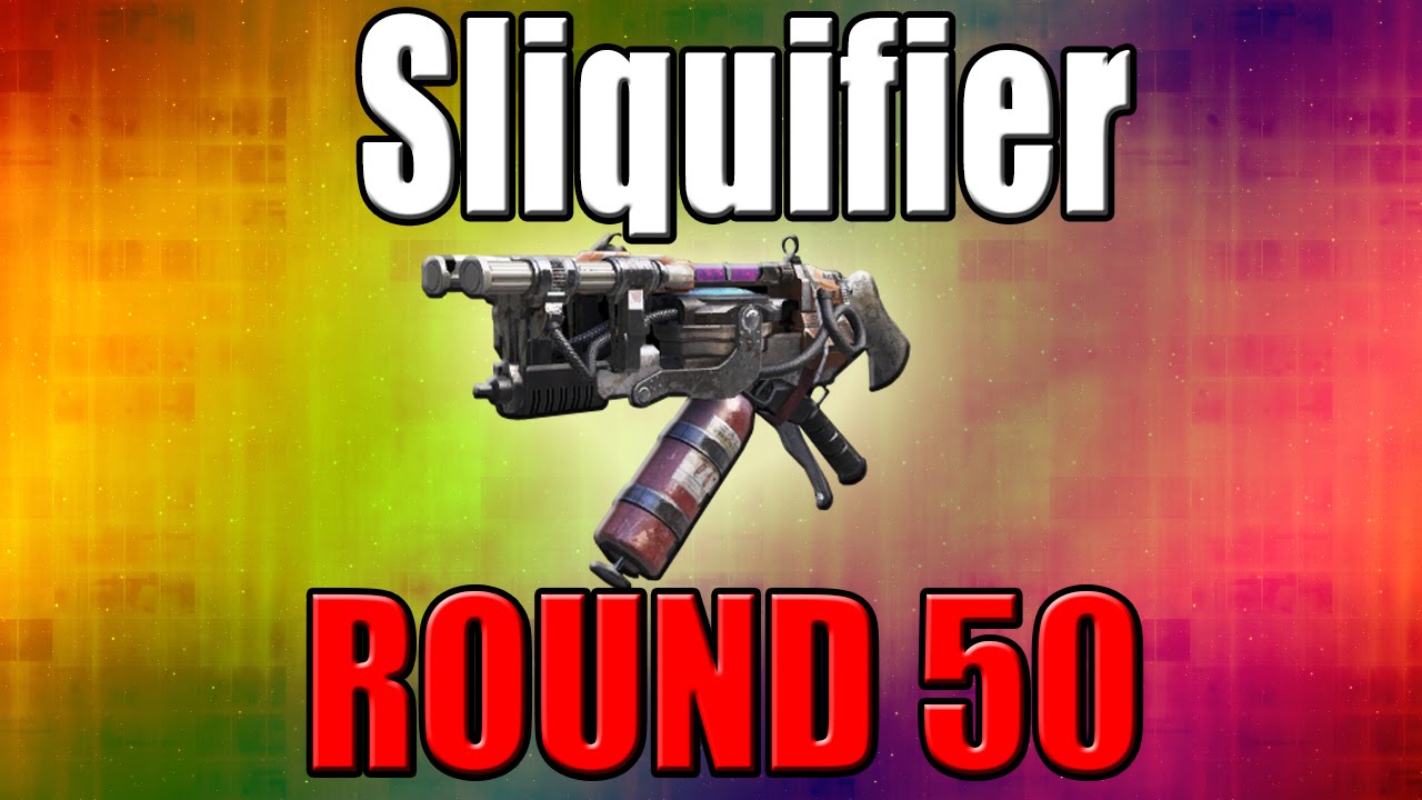 Sliquifier on Round 50 - Call of Duty Zombies - YouTube