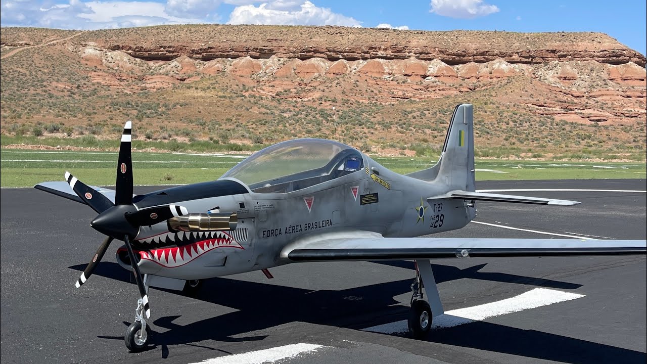 CARF-Models Tucano / Jetcat SPT10 turboprop - YouTube