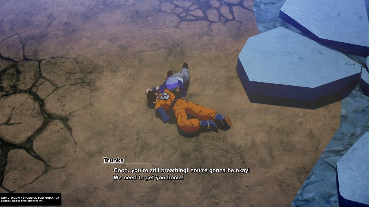 Trunks Feels Responsible For Gohan Losing His Arm | DRAGON BALL Z ...