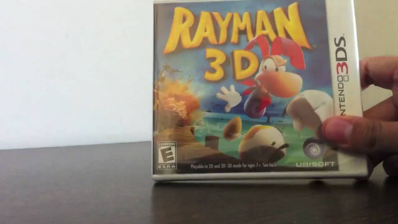 Rayman 3D Unboxing - YouTube