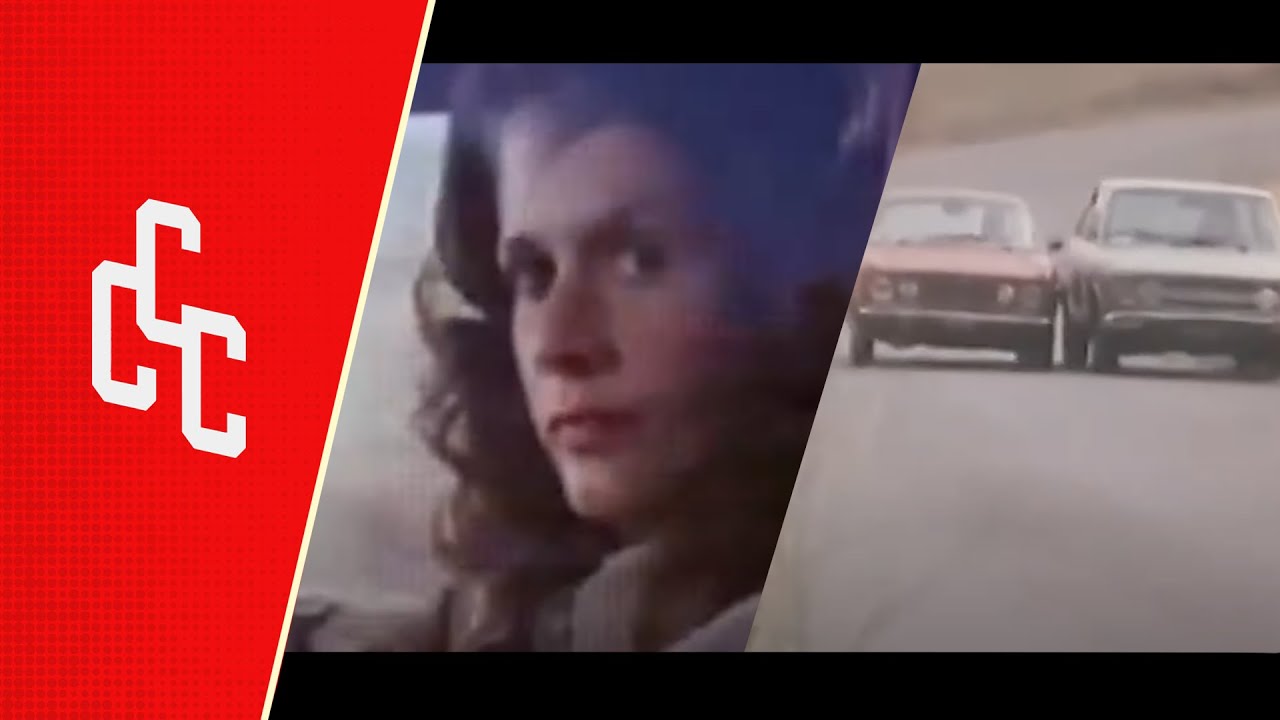 Car chase - Vintage Woman ramming duel - YouTube