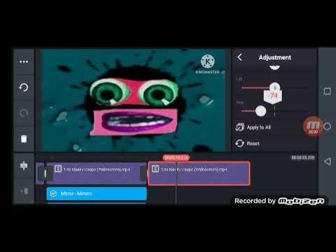 how to make a klasky csupo effects on kinemaster - YouTube