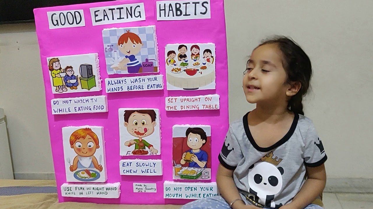 Good eating habits , show and tell Activity, UKG - YouTube