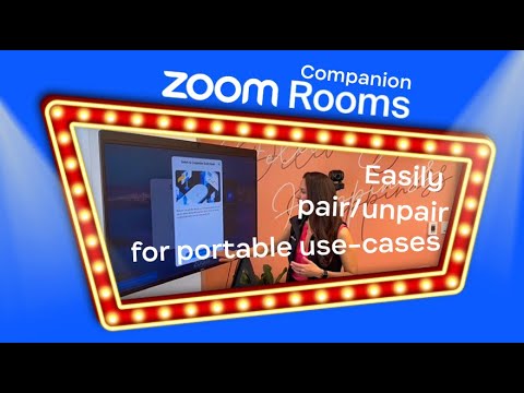 Switch Zoom Rooms to a Companion Mode with Sharing Key - YouTube
