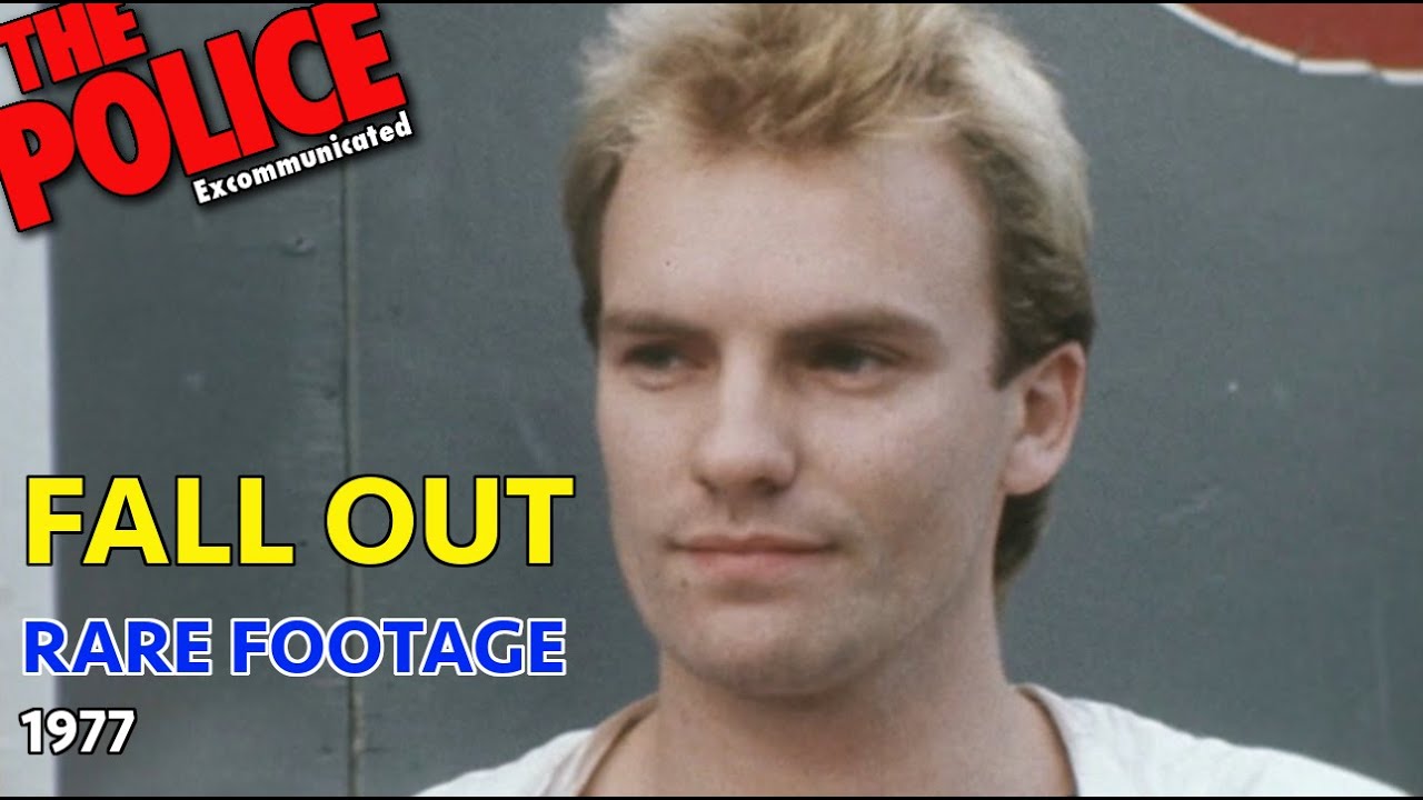 THE POLICE - FALL OUT (RARE FOOTAGE 1977) - YouTube