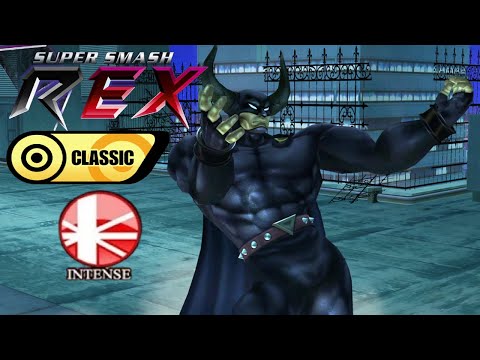 Super Smash REX Gameplay - Classic Mode with Black Shadow (Intense)