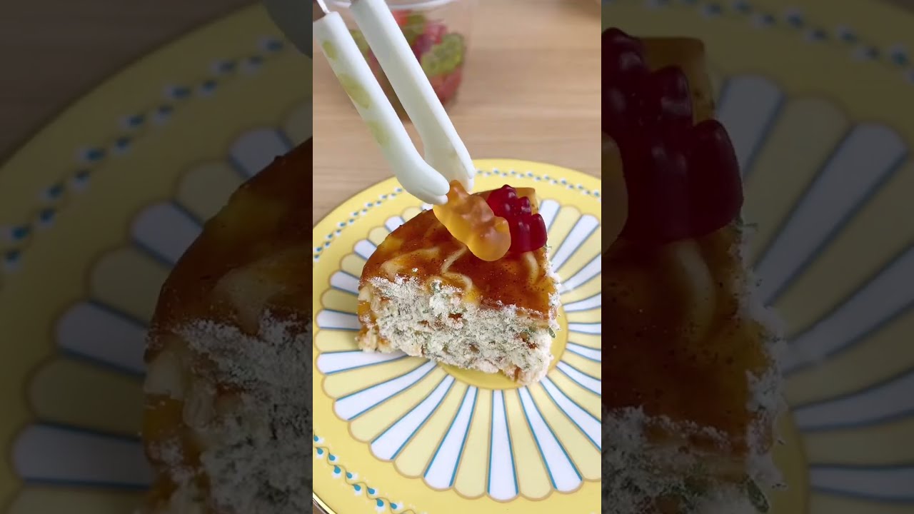 충격의 불닭볶음면 젤리 Buldak Ramen Jelly - YouTube