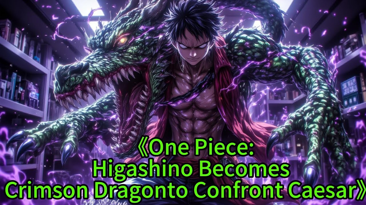 《One Piece:Higashino BecomesCrimson Dragonto Confront Caesar》 - YouTube