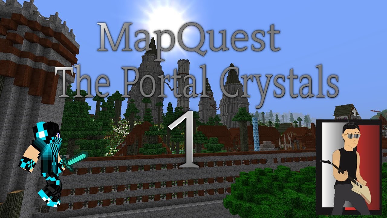 Map Quest The Portal Crystals Ep.1 - A Minecraft Adventure Map (The ...