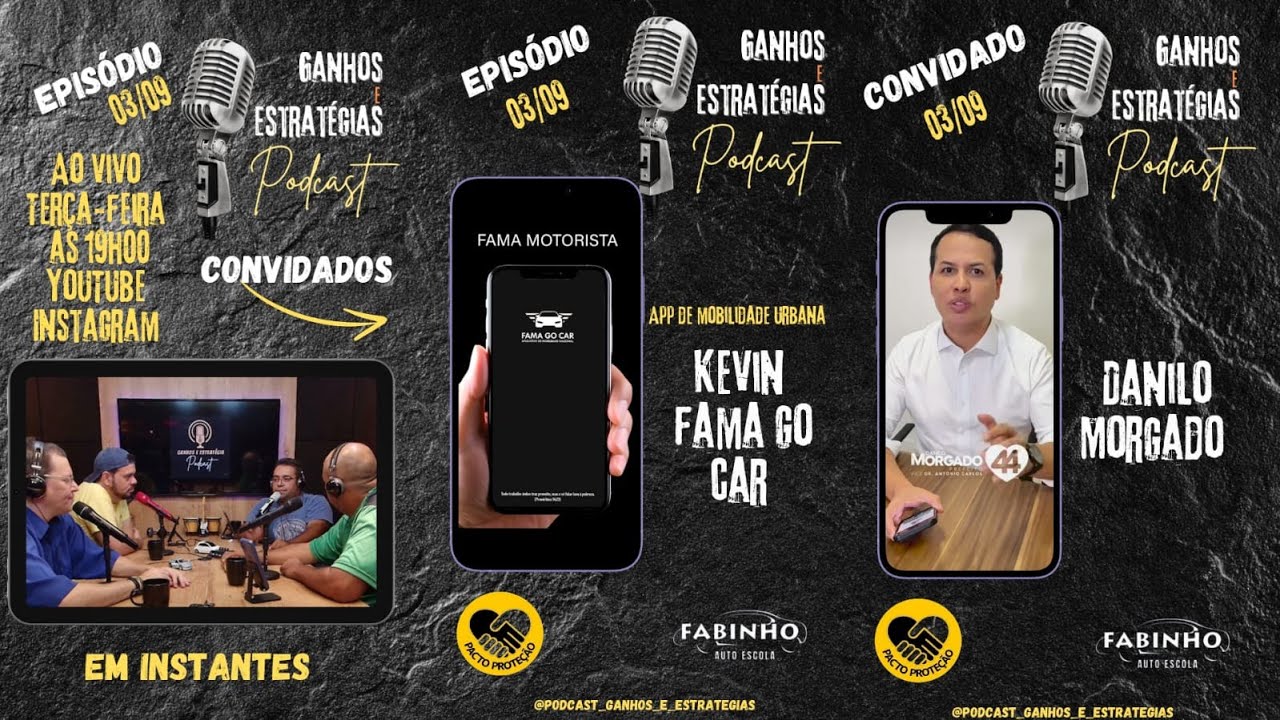 03/09 KEVIN APP FAMA GO CAR / DANILO MORGADO CANDIDATO A PREFEITO PRAIA ...