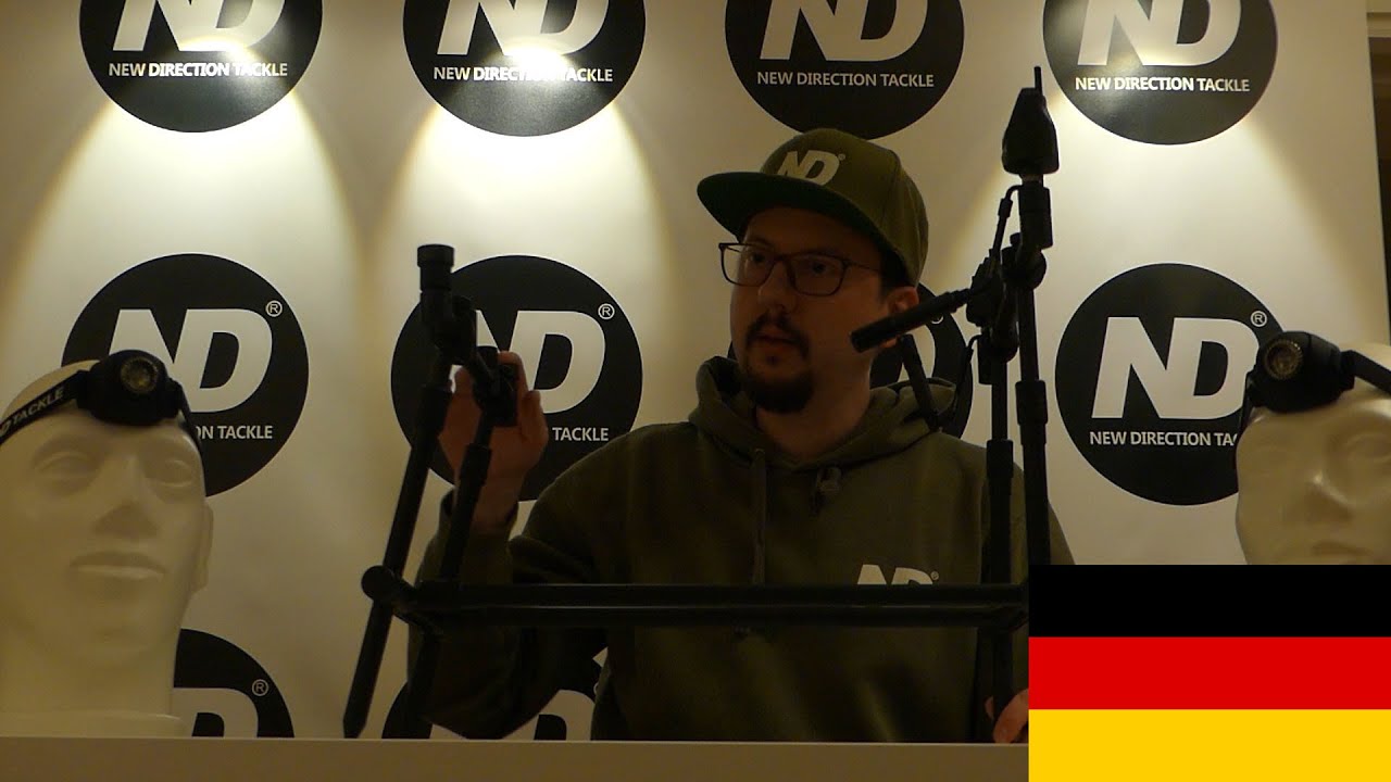 New Direction Tackle 360° Compact Rod Pod kurz vorgestellt - YouTube