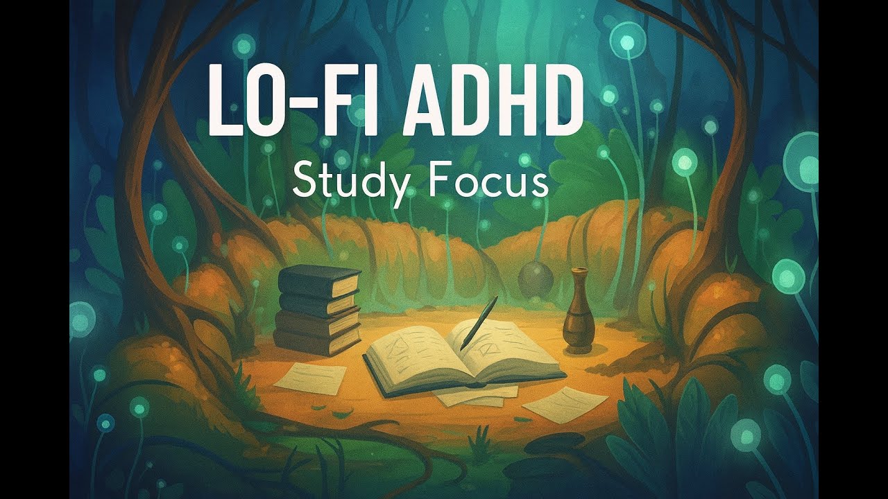 Ethereal Study Focus 🌿 14 Hz isochronic tone, ADHD & pomodoro cycle suited, ADHD lo-fi + slow ...