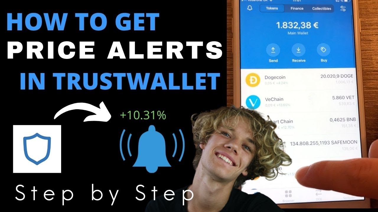 How to get Price Alerts on Trustwallet (for ANY Coin) | Notification ...
