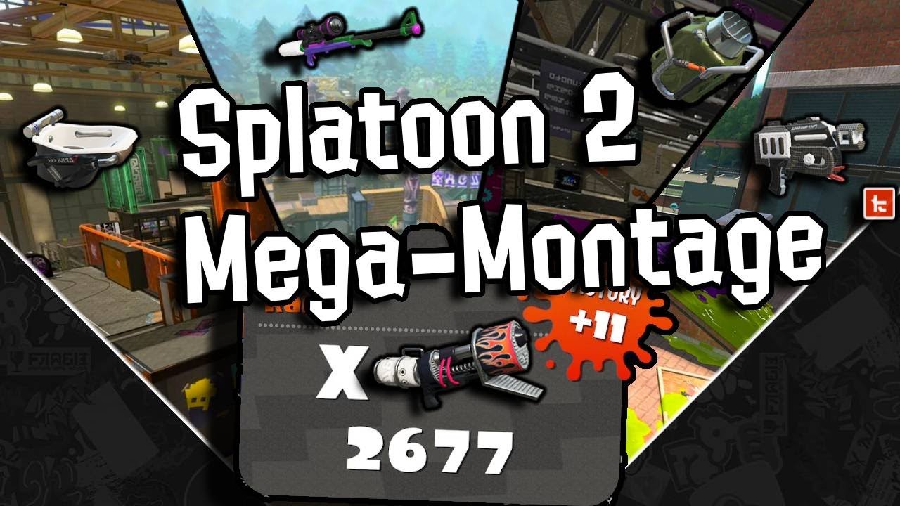Splatoon 2 Mega Montage! Best Kills & Clips from 5 Years of Splat - YouTube