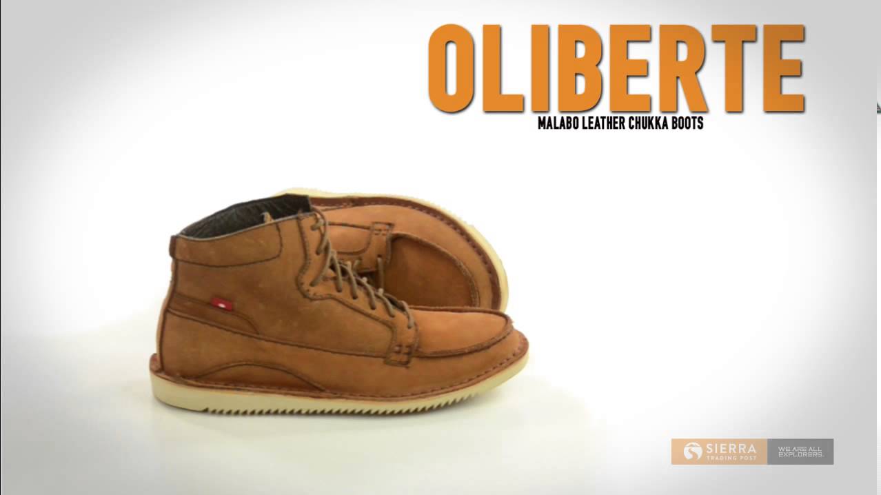 Oliberte Malabo Leather Chukka Boots (For Men) - YouTube