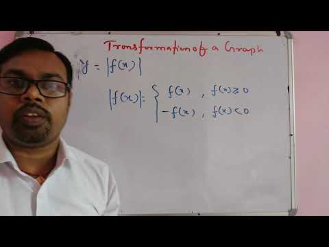 Transformation of a graph। function। calculus।maths xiith।iitjee - YouTube
