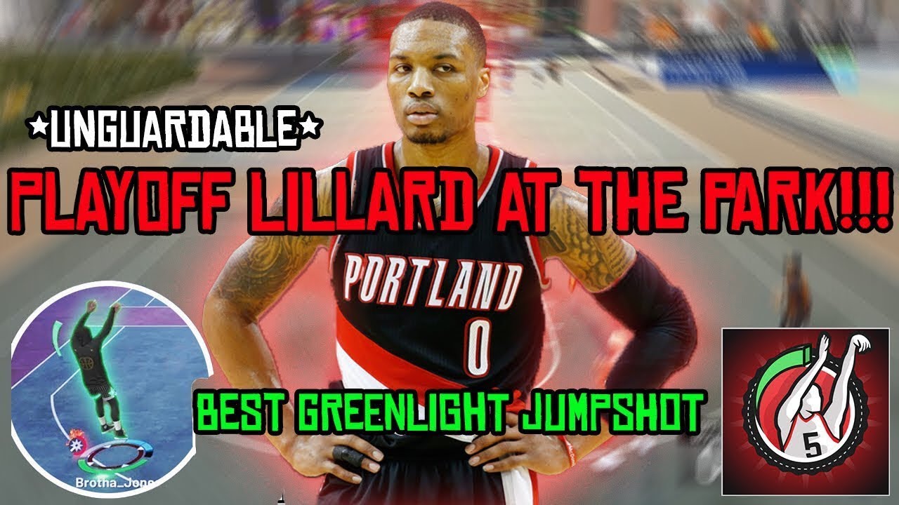 DAMIAN LILLARD AT THE PARK NBA2K19 !!! - YouTube