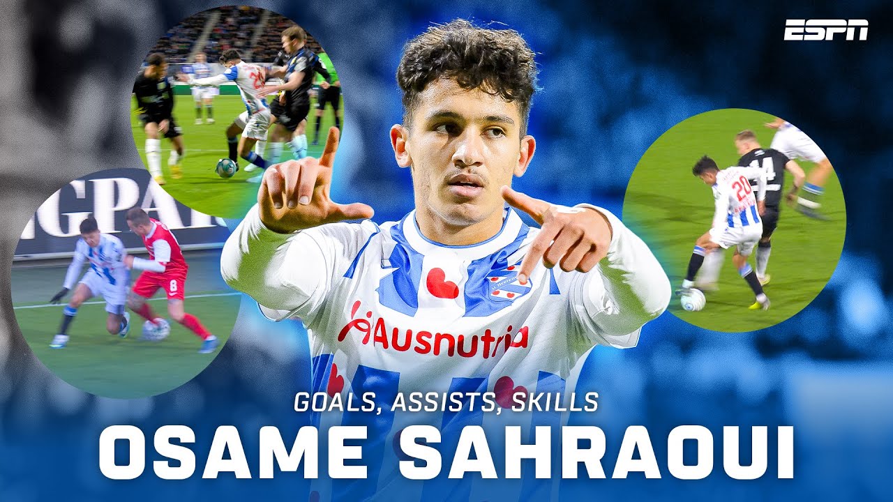 OSAME SAHRAOUI ️ LILLE 🇫🇷 | De Mooiste Acties van Sahraoui 💫🌟 - YouTube