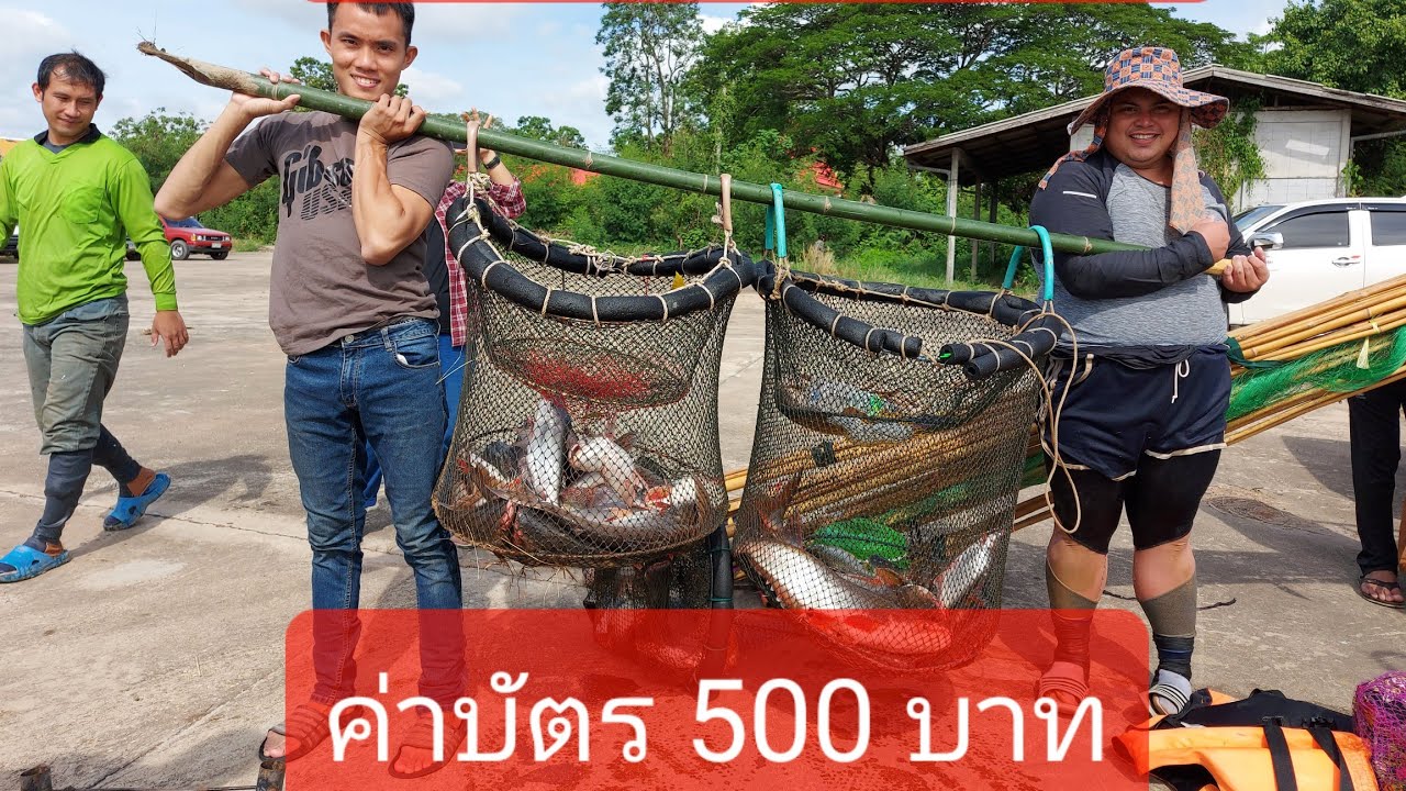 ยกยอยักษ์ 5 เมตร 50 ยกยอหาปลา ปลาบึก ปลาสวาย | Flook Find Fish EP.10 ...